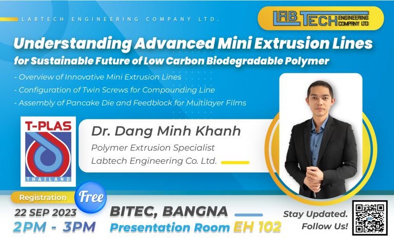 LABTECH ENGINEERING Technical Presentation at the T-PLAS 2023! – Labtech Engineering Co. Ltd.