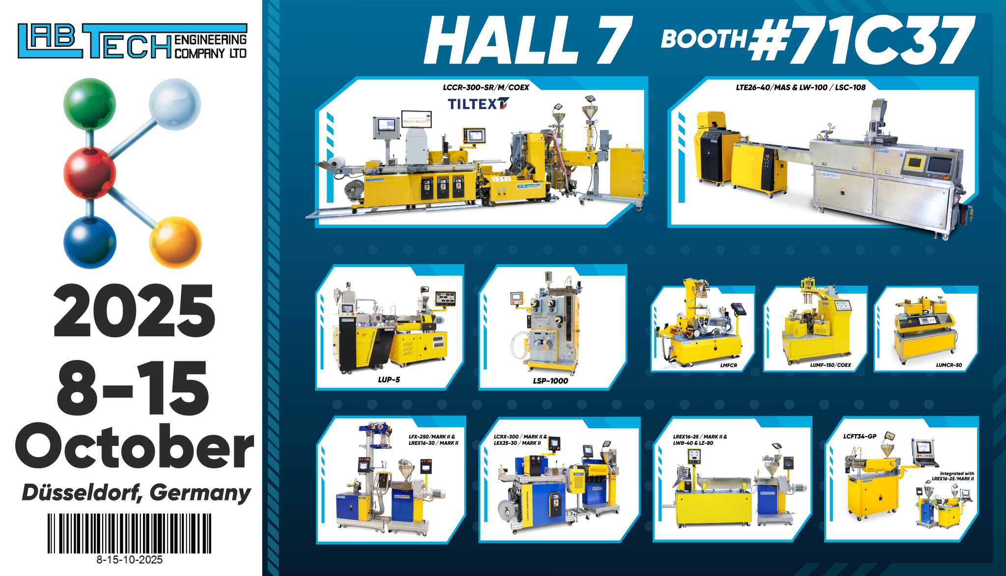 Labtech Engineering will join the K 2025! – Labtech Engineering Co. Ltd.